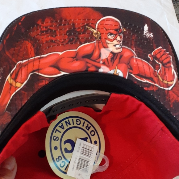 DC Comics | Accessories | Dc Comics Character Flash Mens Baseball Cap ...